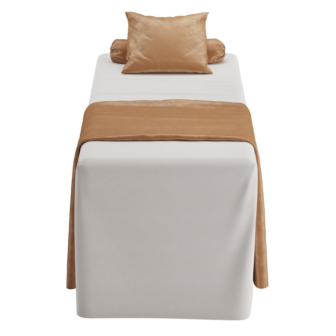 Spa Bed 1 3D Model - TurboSquid 2082531