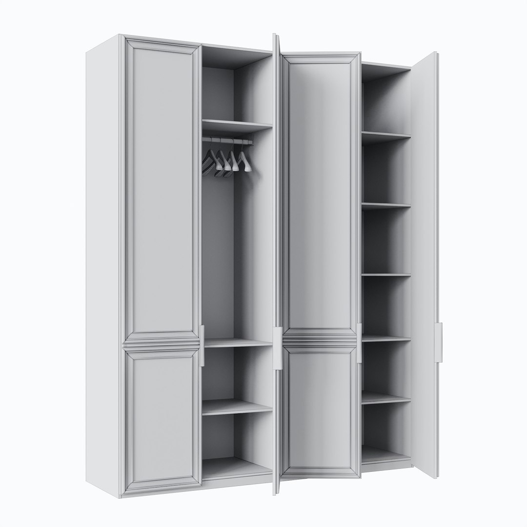 3D Wardrobe 010 - TurboSquid 1929668