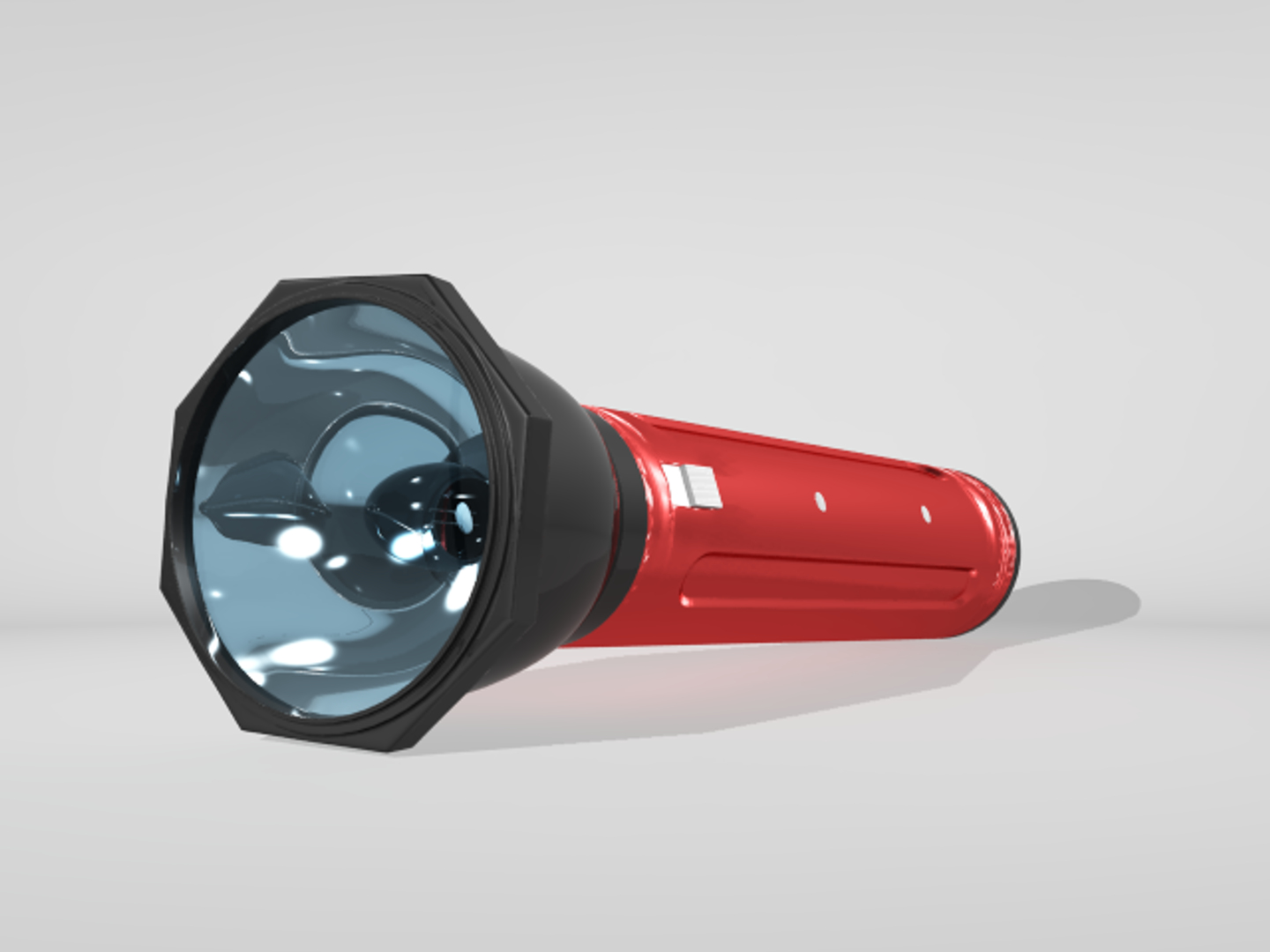 free flash light 3d model