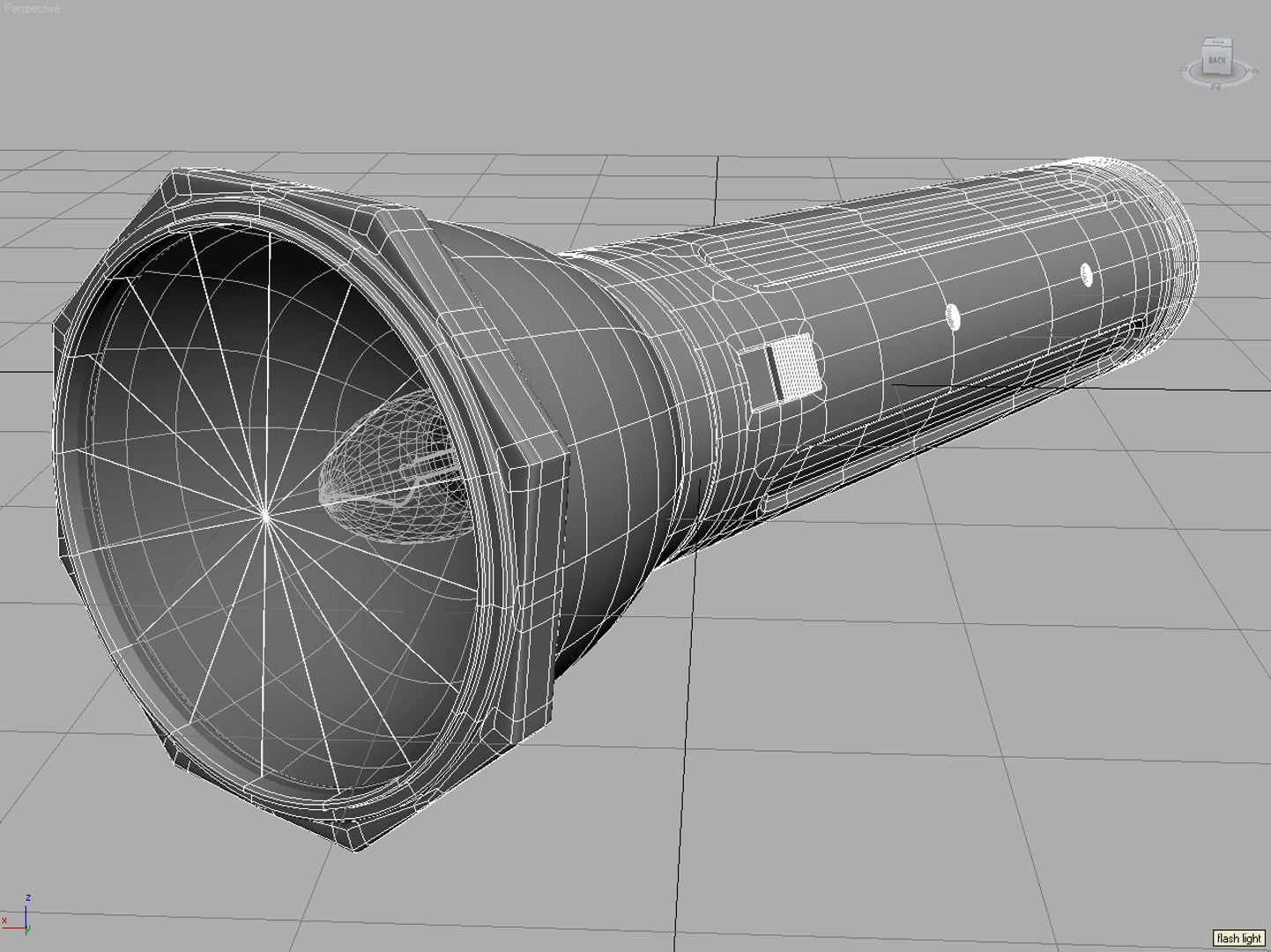 Free Flash Light 3d Model