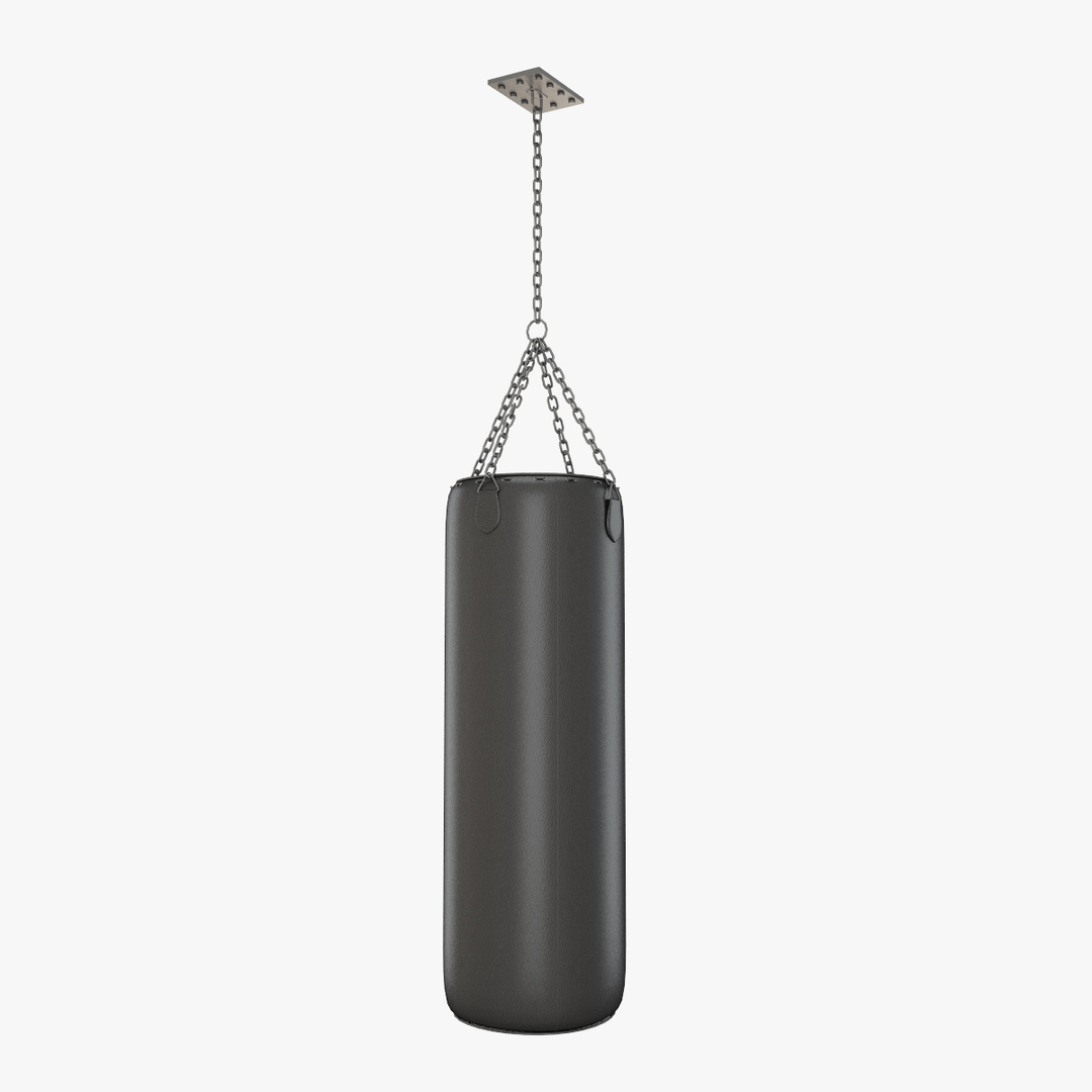 3d model punching bag