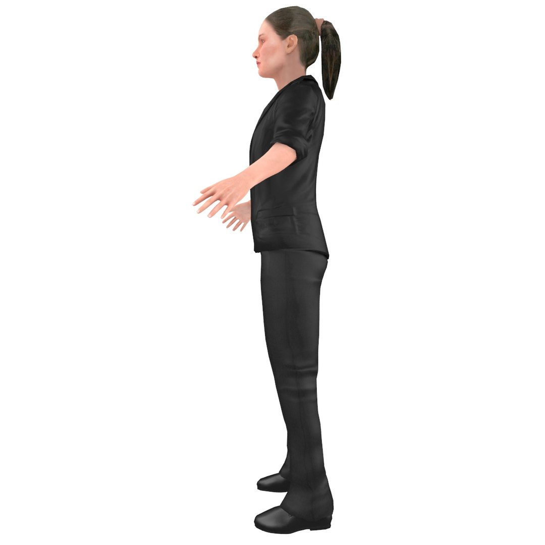 Business woman 3D model - TurboSquid 1357148