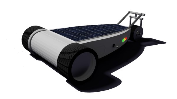 ballcar rc concept car 3d model