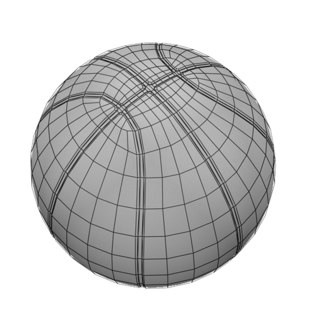 3d Model Of Basket Ball Basketball