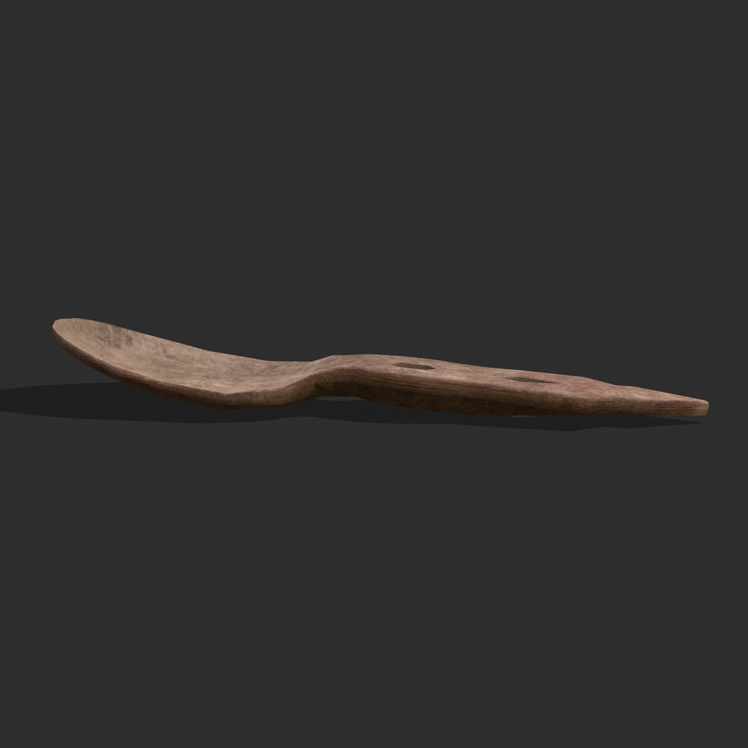 Medieval Spoon Designed 3D Model - TurboSquid 1730176