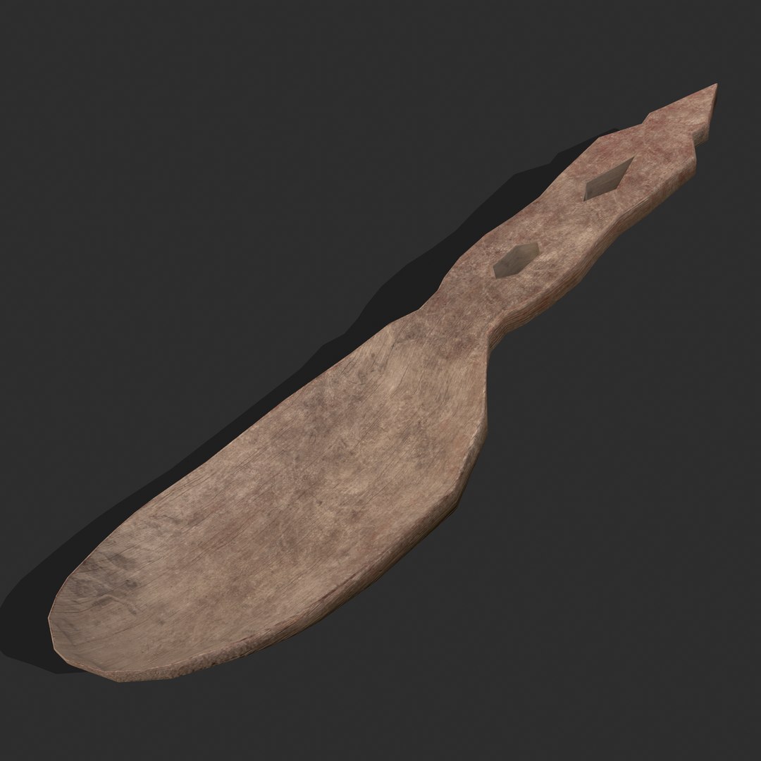 Medieval Spoon Designed 3D Model - TurboSquid 1730176