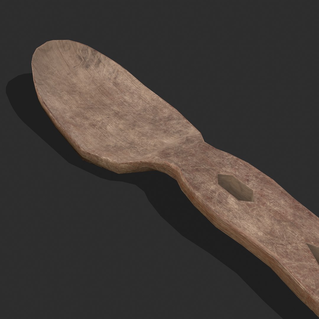 Medieval Spoon Designed 3D Model - TurboSquid 1730176