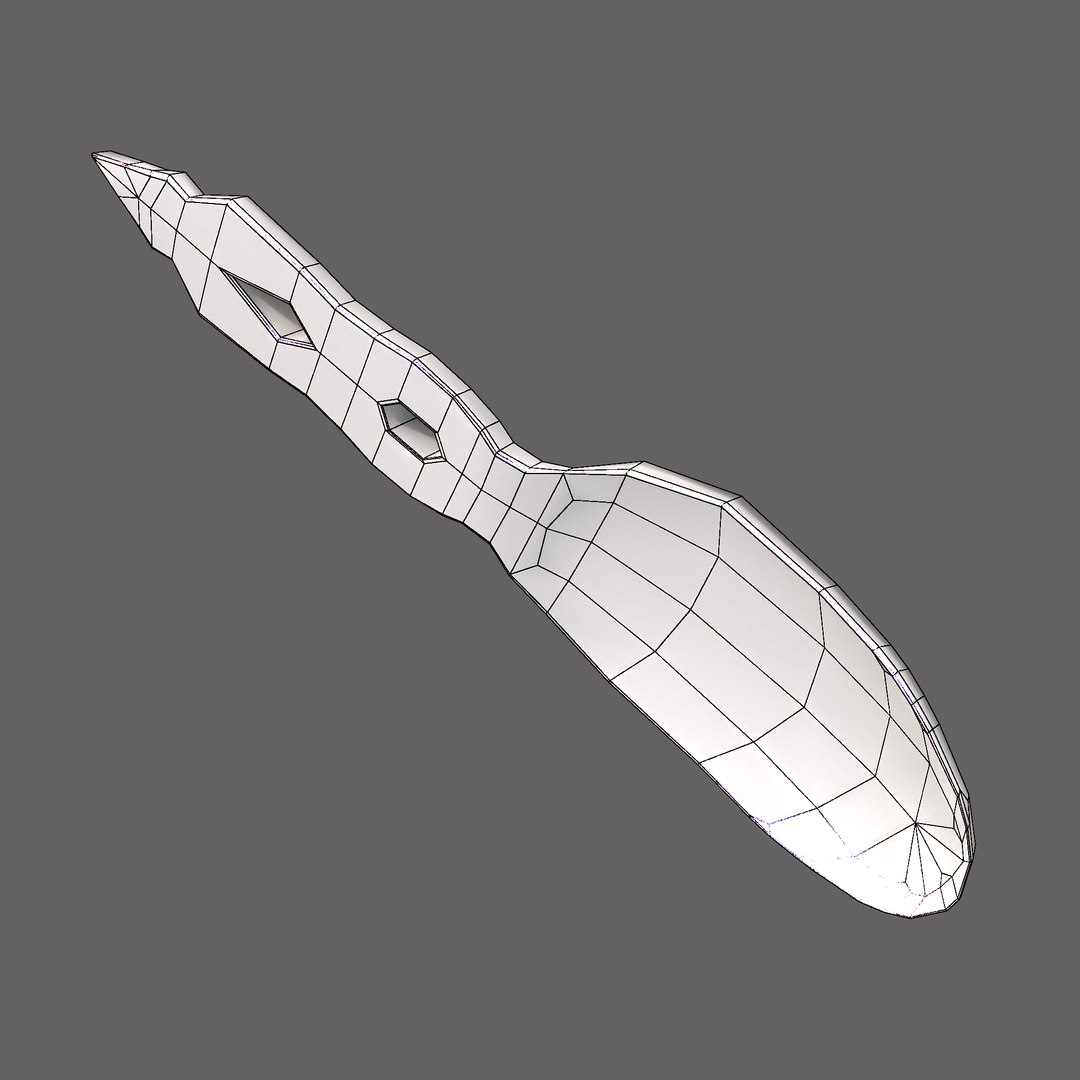 Medieval Spoon Designed 3D model - TurboSquid 1730176