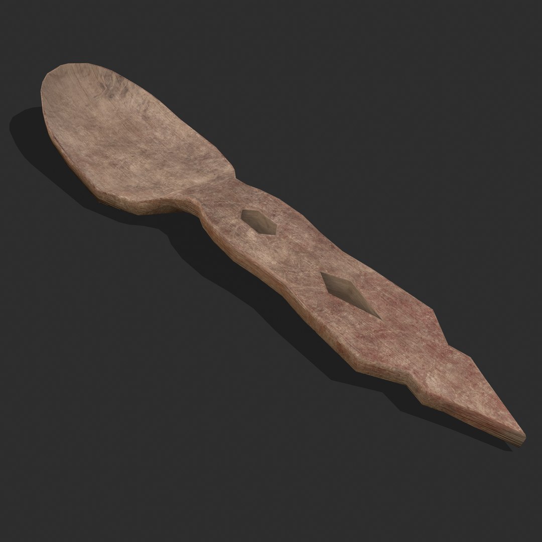 Medieval Spoon Designed 3D Model - TurboSquid 1730176