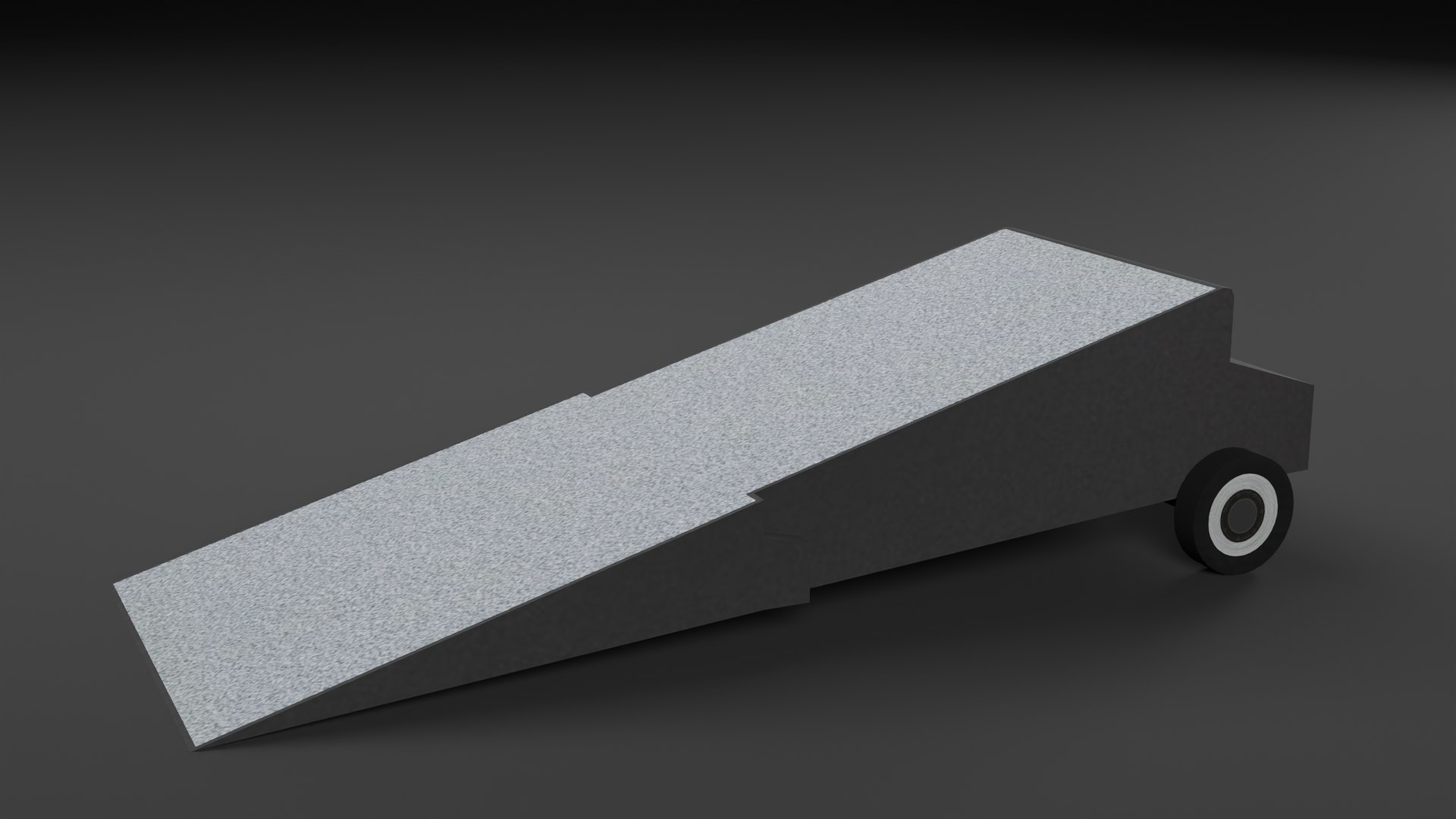 Low Poly Ramp 3D Model - TurboSquid 2344135