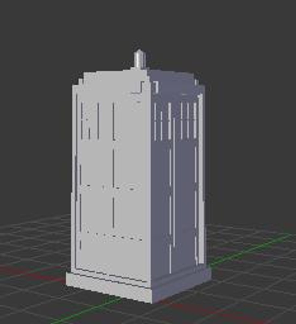 Free Doctor Tardis 3d Model