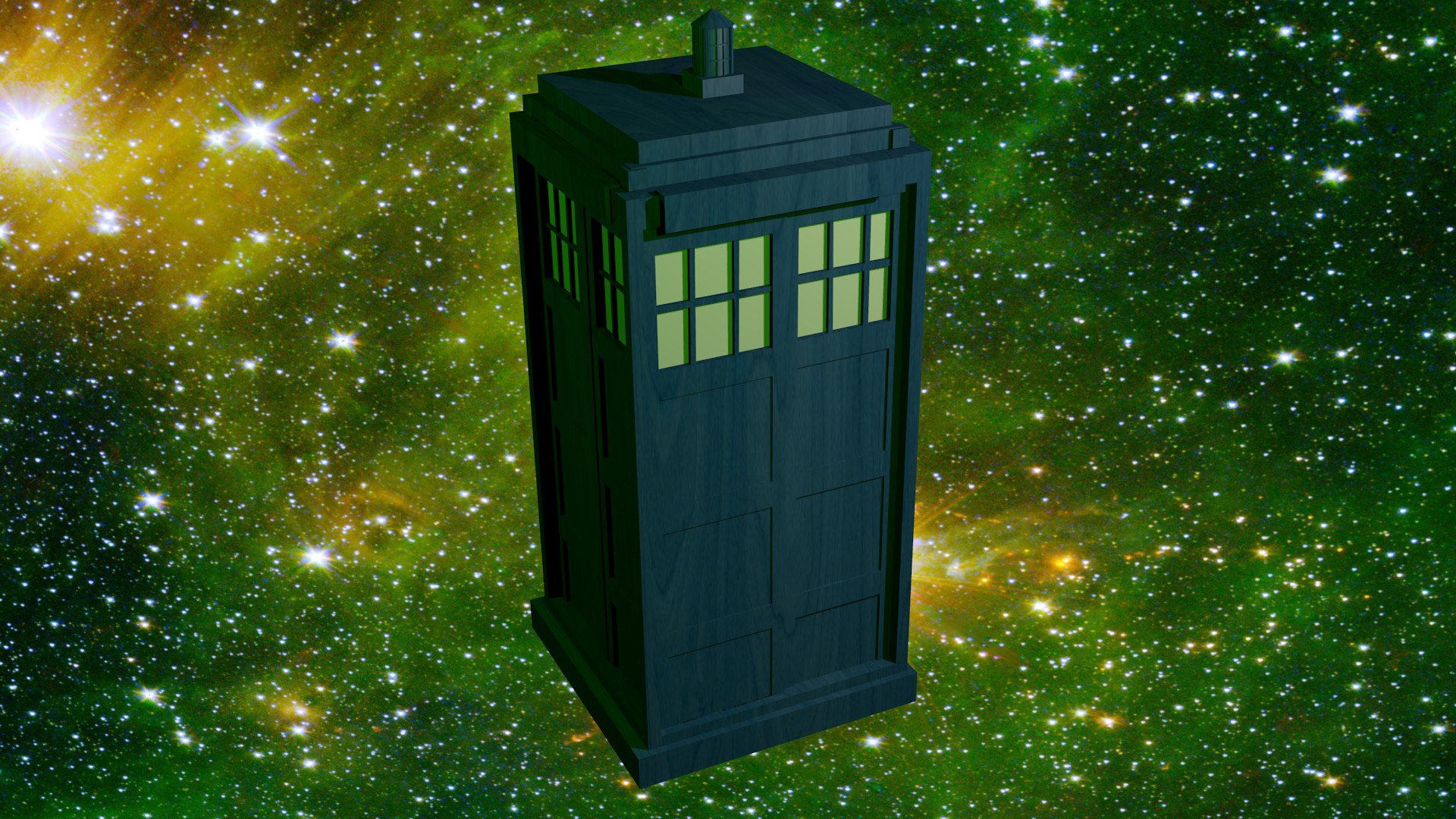 Free Doctor Tardis 3d Model
