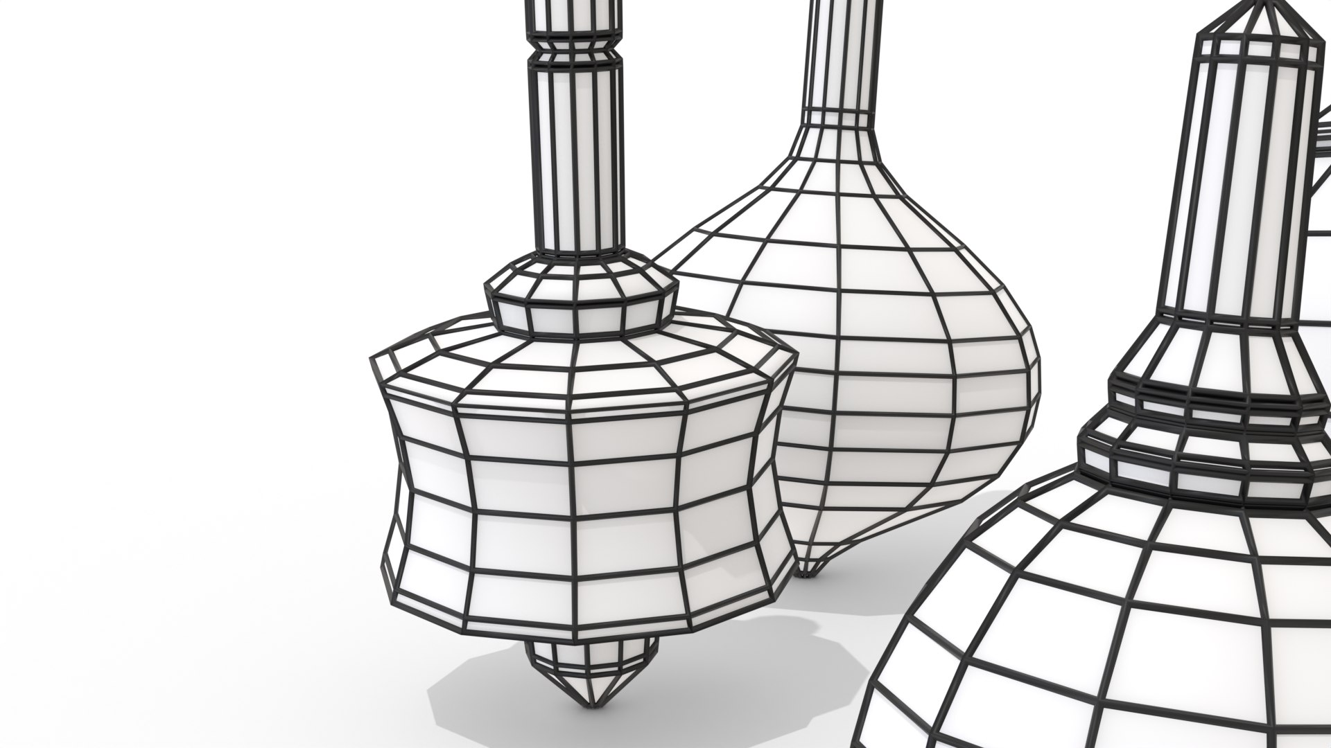 Wooden Spinning Tops 3D - TurboSquid 2216509