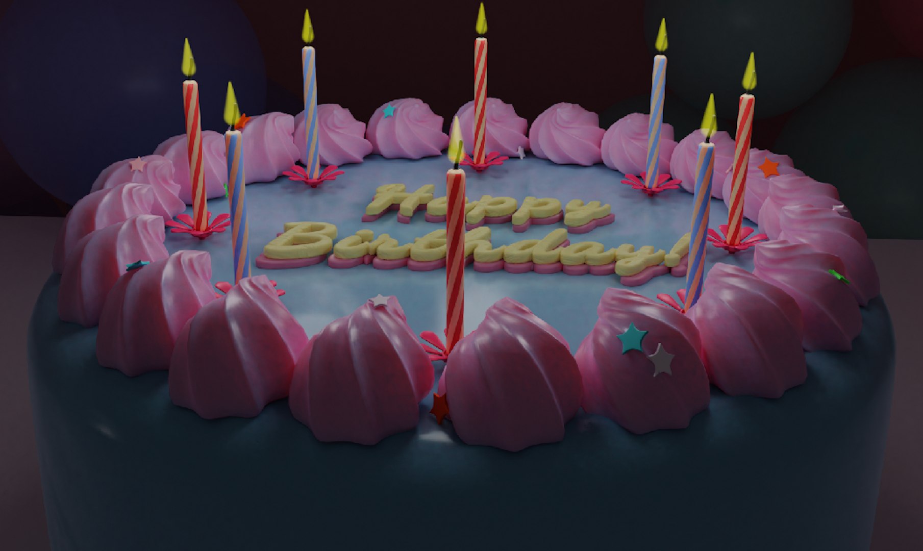 Cake Collection 3D Model - TurboSquid 2078743