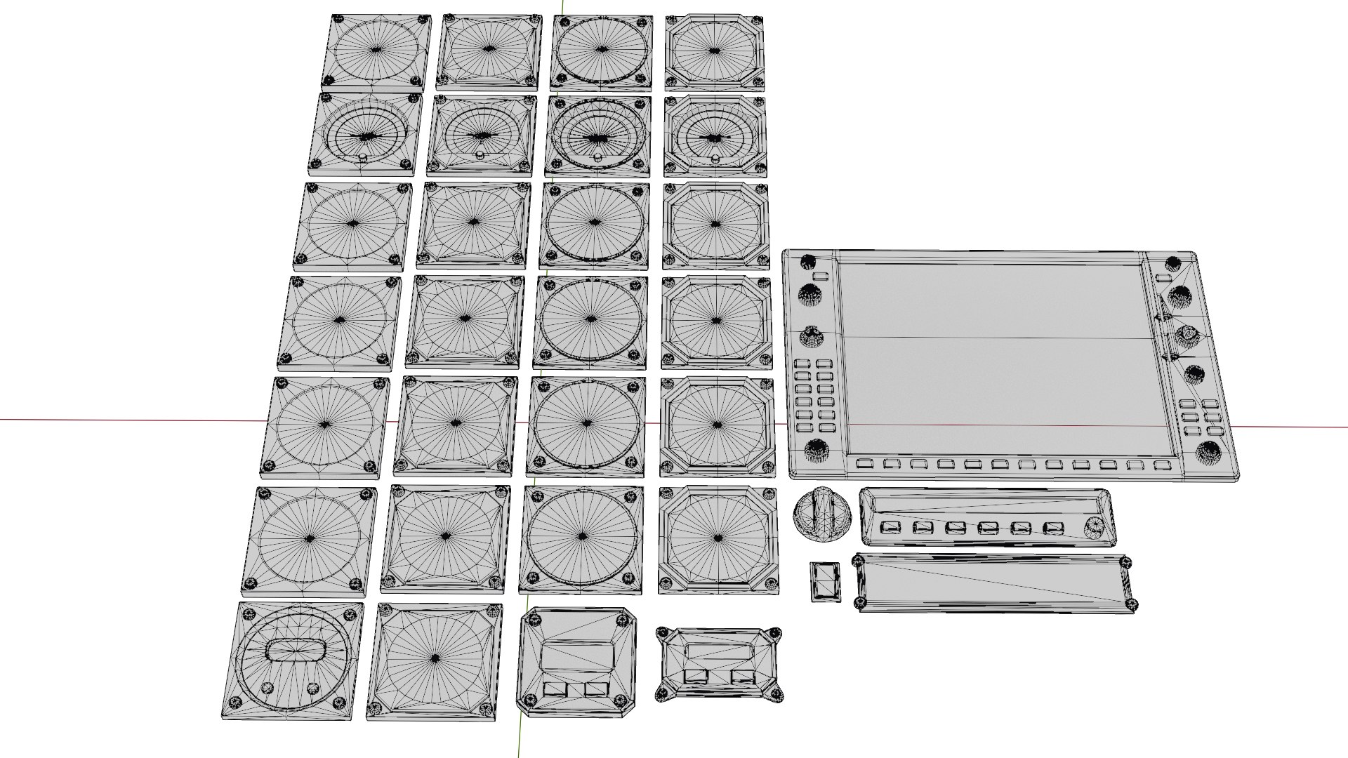 3D Model Airplane Instruments Pack Low-poly 3D Model - TurboSquid 2402054