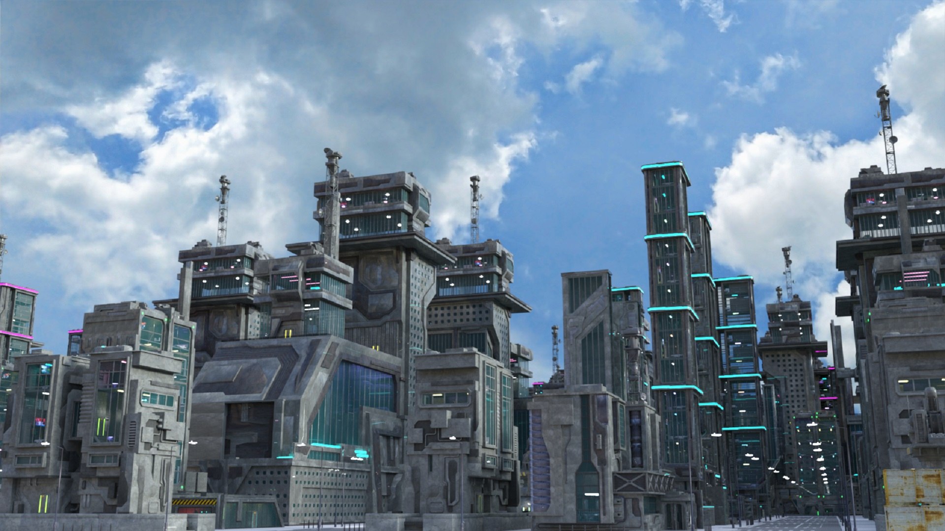 3D Metalopolis - City Of Metal - TurboSquid 2150673