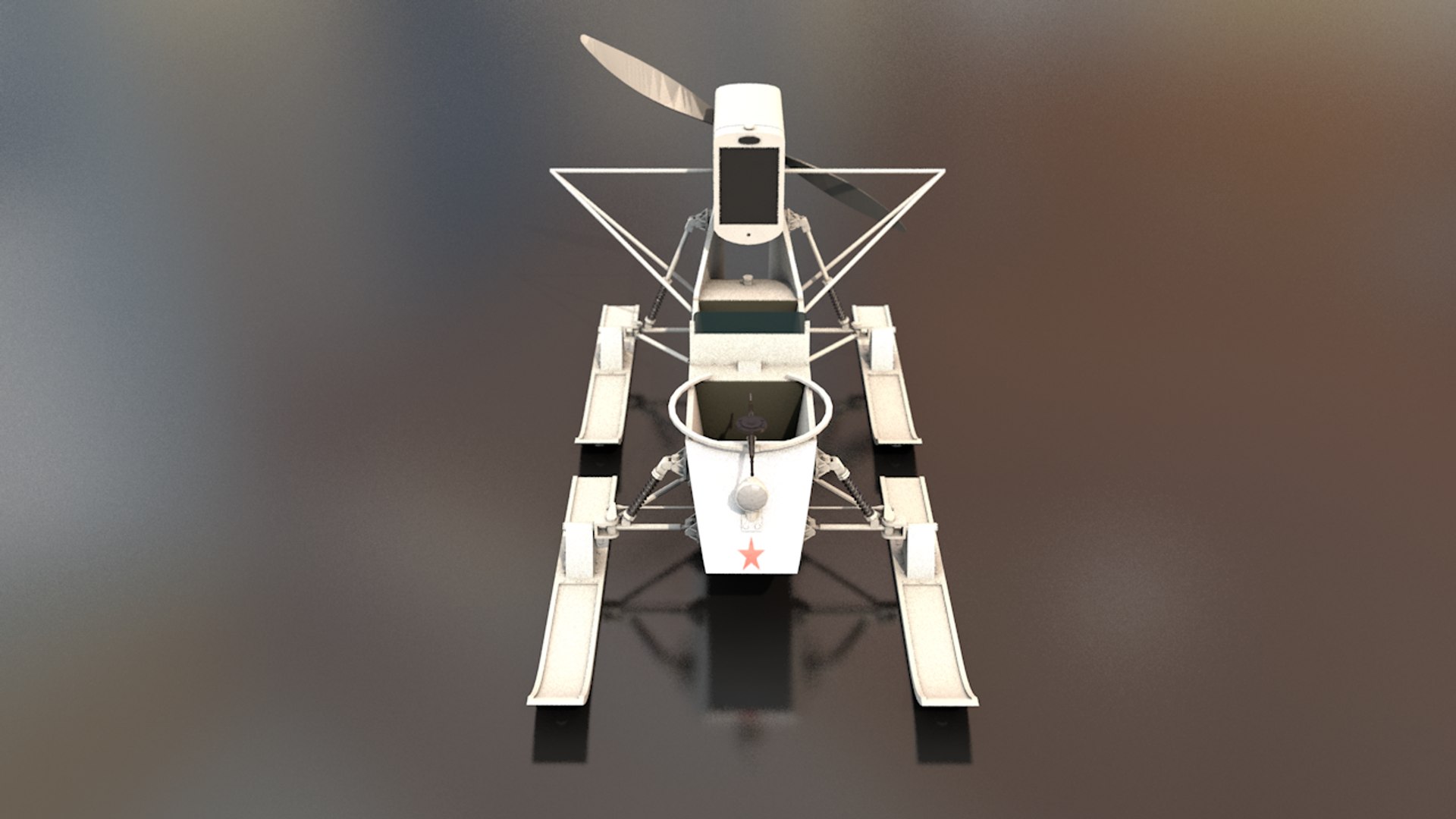 3D Soviet Aerosan Rf8 Military - TurboSquid 1444844