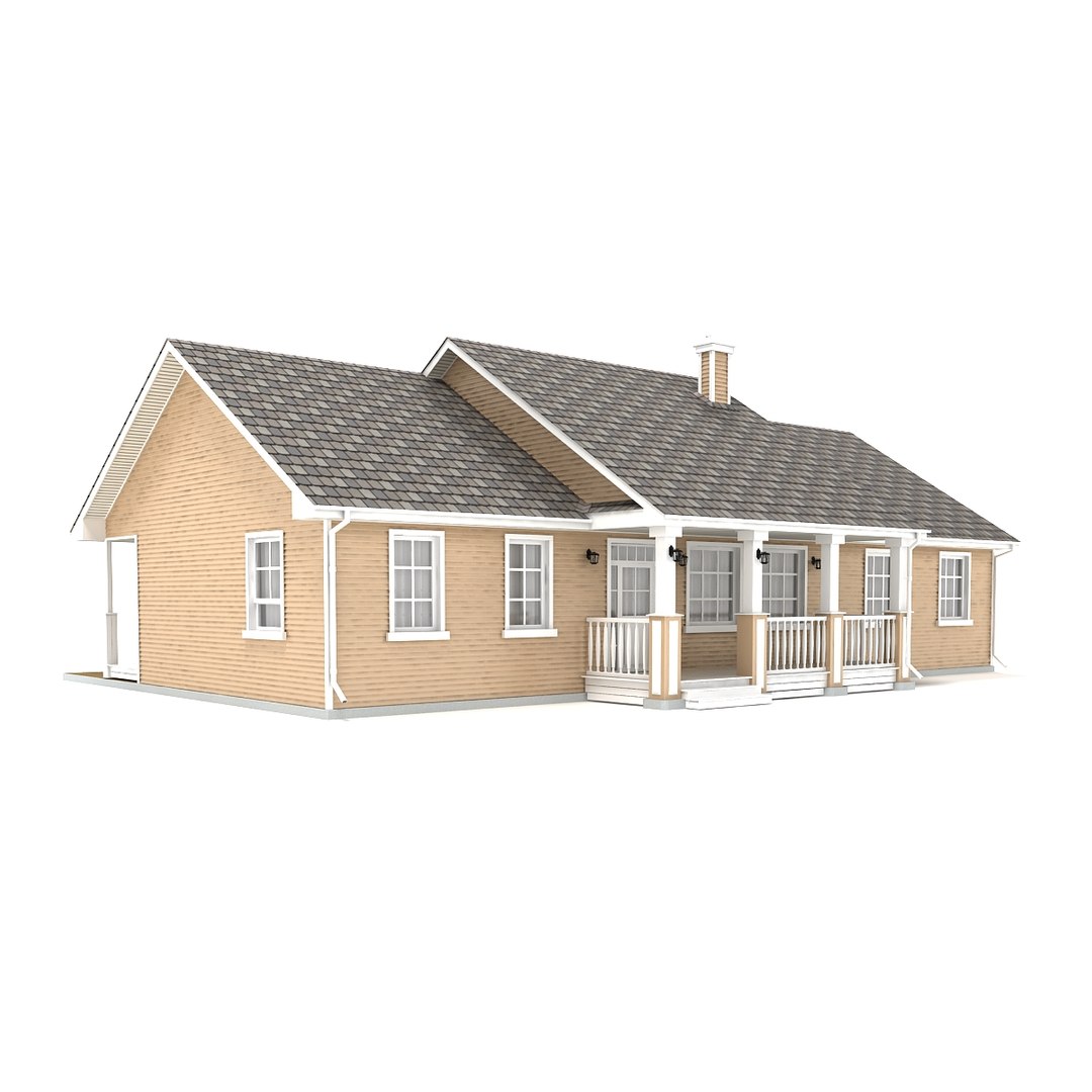 3d Model Cottage 05