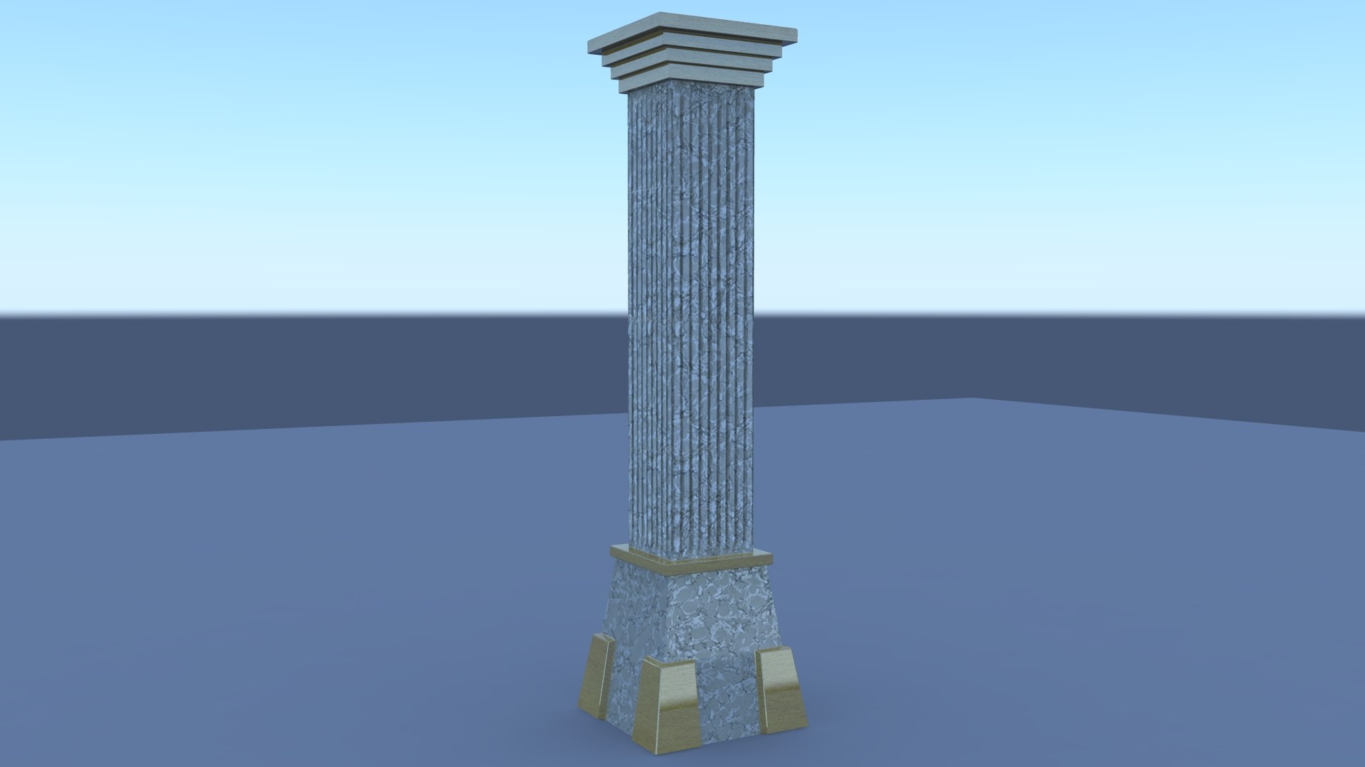 3d Model Pillar Pack