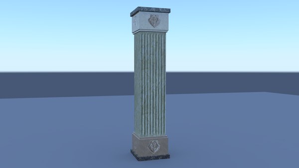 3d model pillar pack