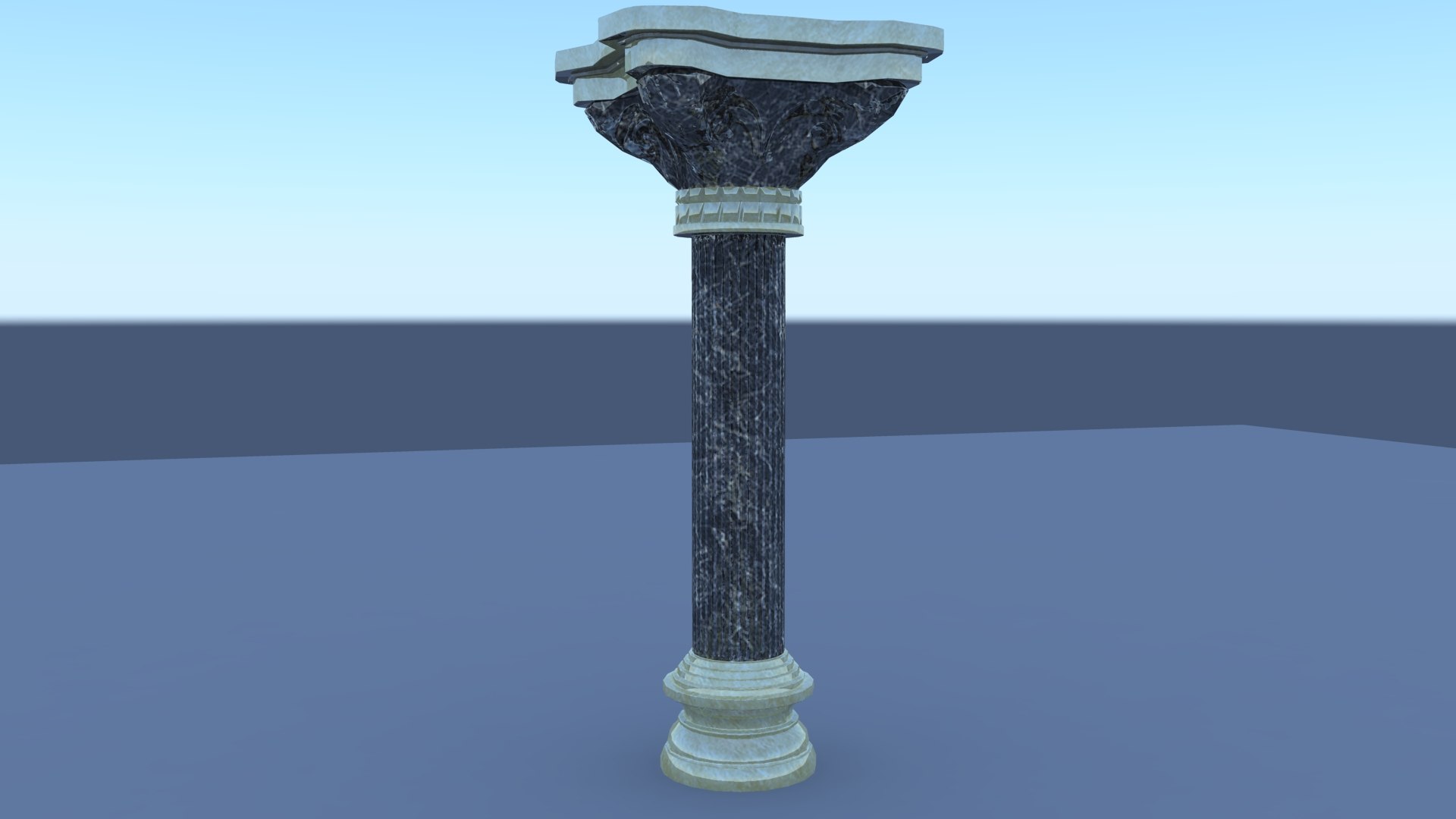 3d Model Pillar Pack
