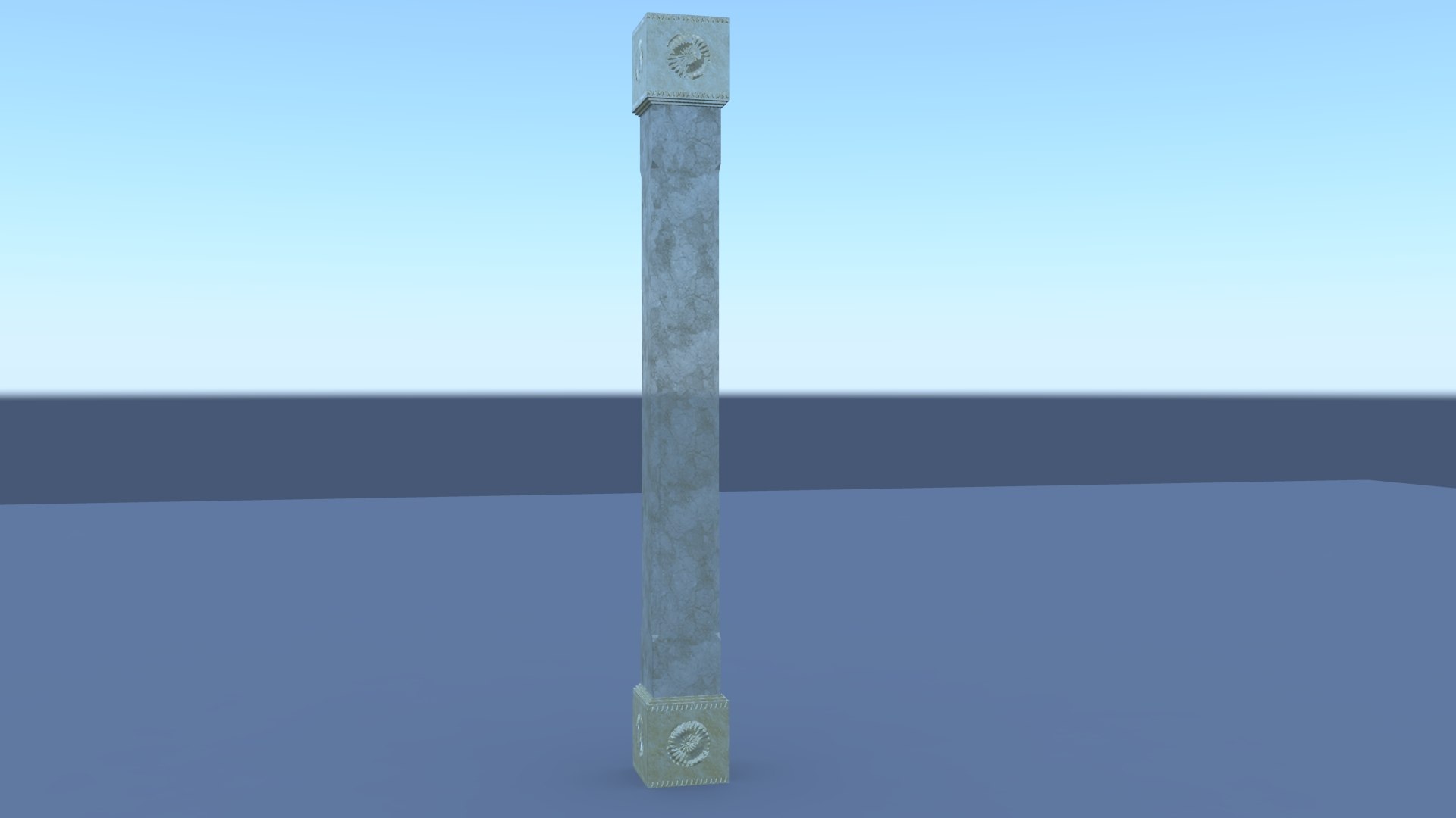 3d Model Pillar Pack