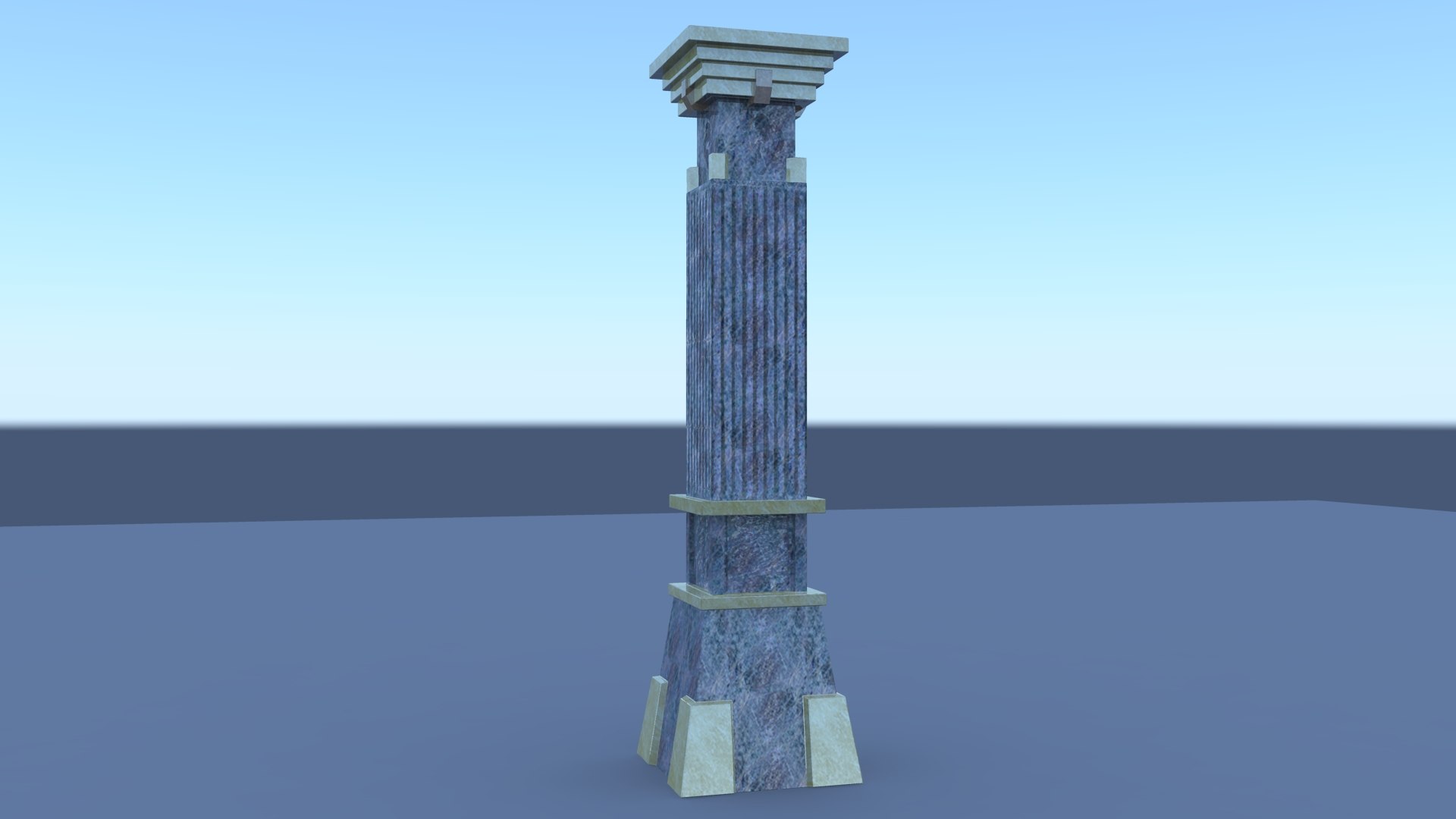 3d Model Pillar Pack