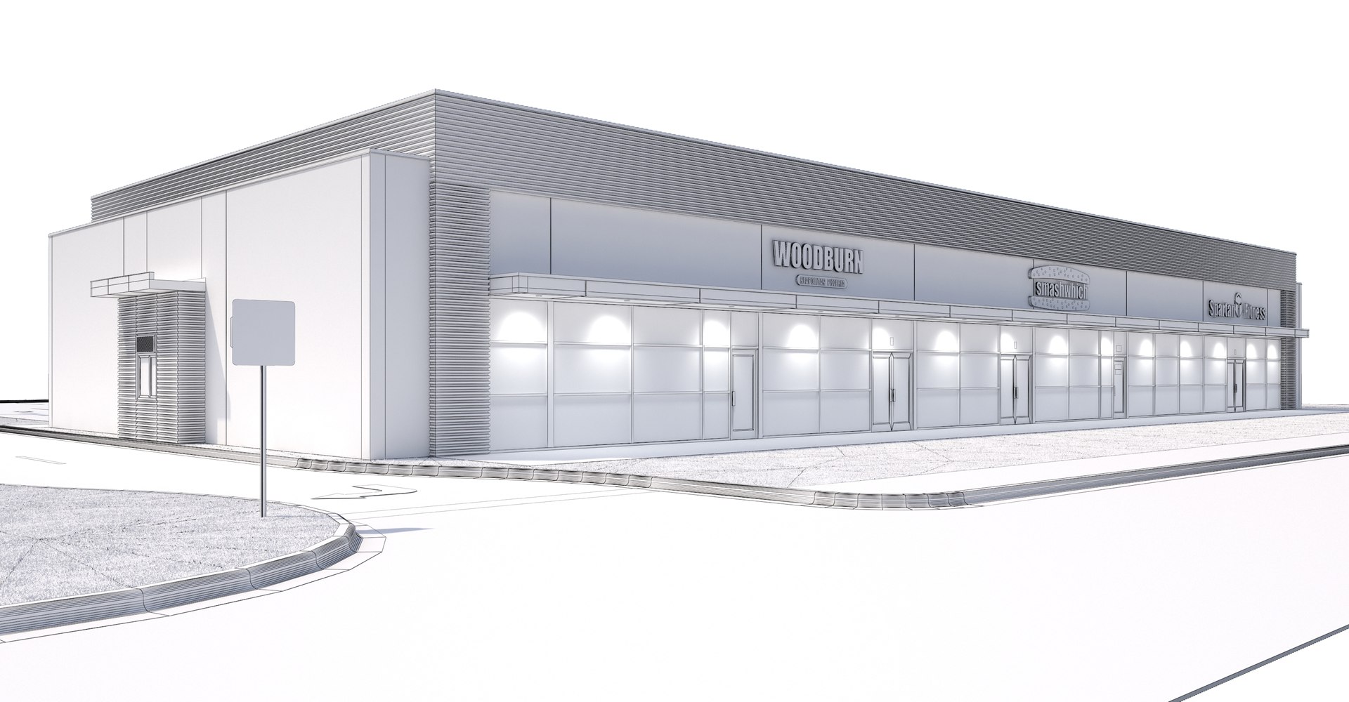 3D Retail-187 Retail Store Model - TurboSquid 1841639