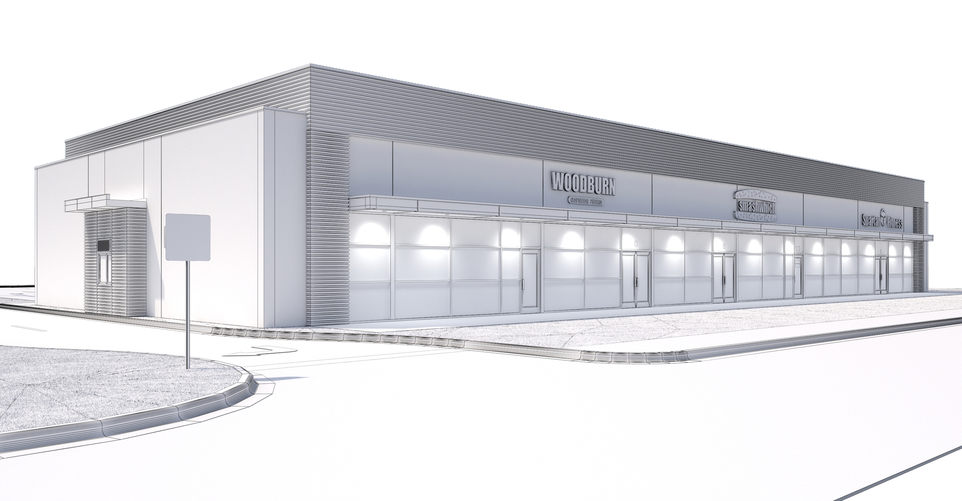 3D Retail-187 Retail Store model - TurboSquid 1841639