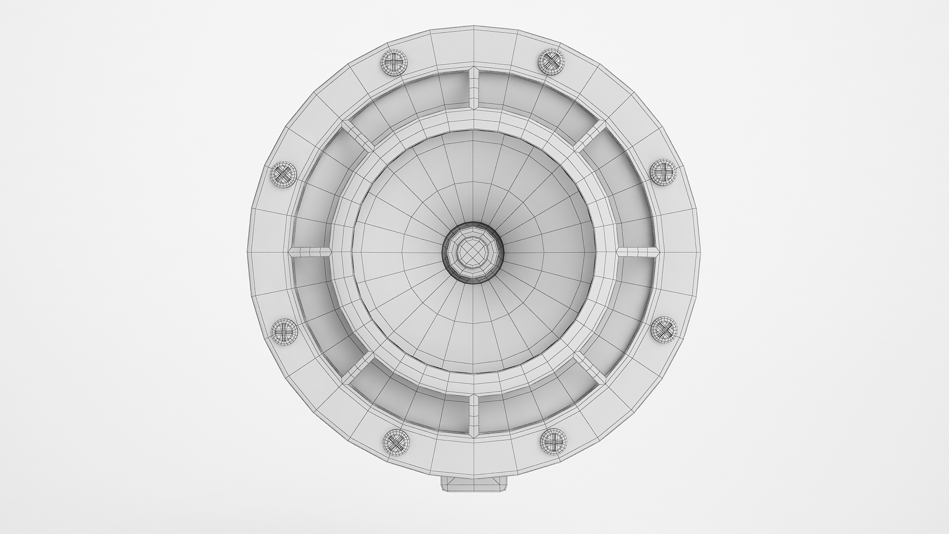 Car Horn 04 3D Model - TurboSquid 1963537