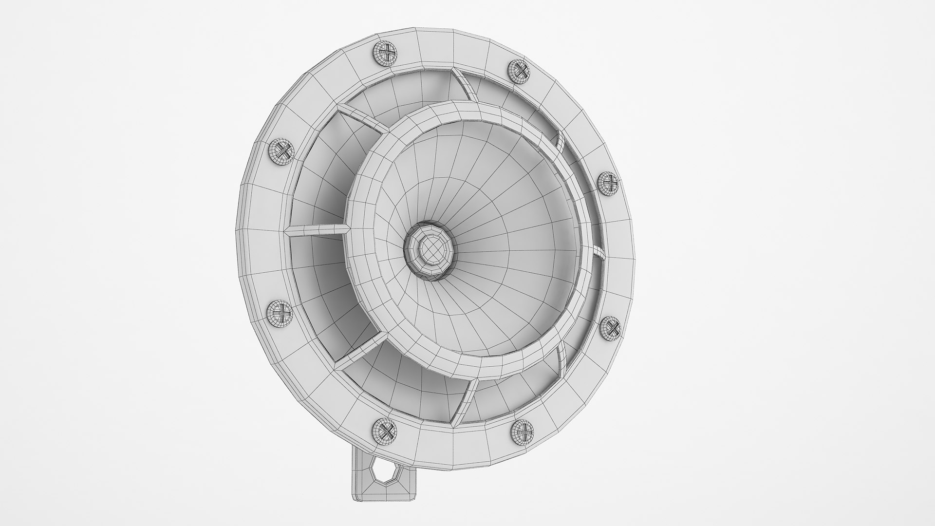 Car Horn 04 3D Model - TurboSquid 1963537