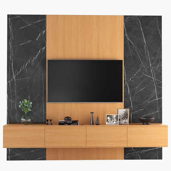 modelo 3d Pared de televisión 02 - TurboSquid 2139158