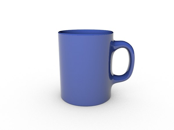 3D simple mug model - TurboSquid 1454546