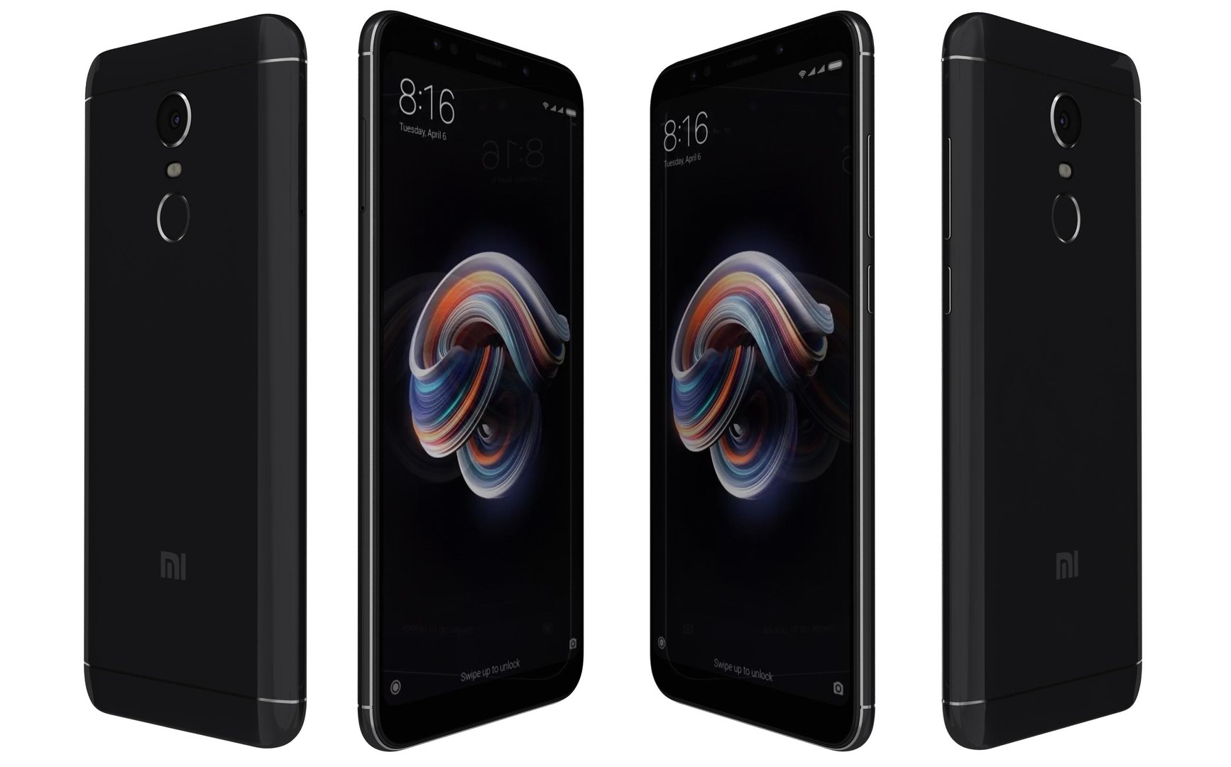 Xiaomi Redmi Note 5 3D Model - TurboSquid 1296535