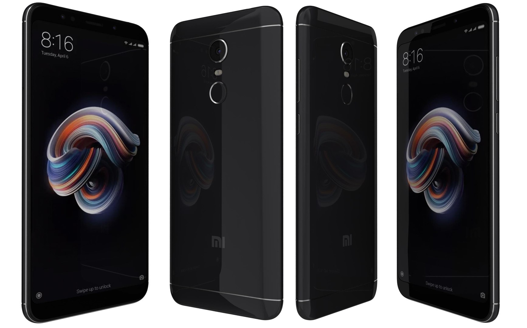 Xiaomi Redmi Note 5 3D Model - TurboSquid 1296535