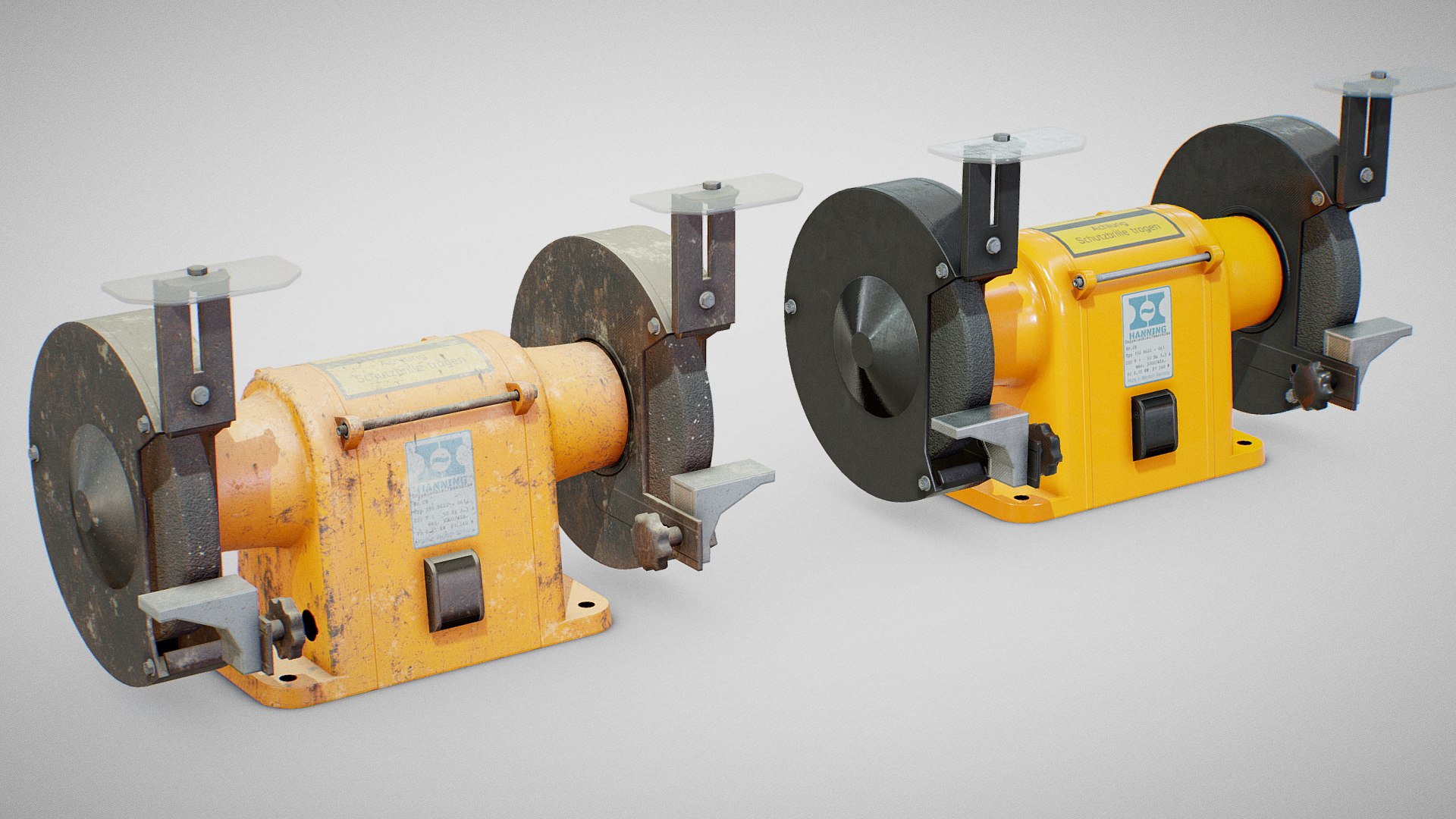 hanning bench grinder