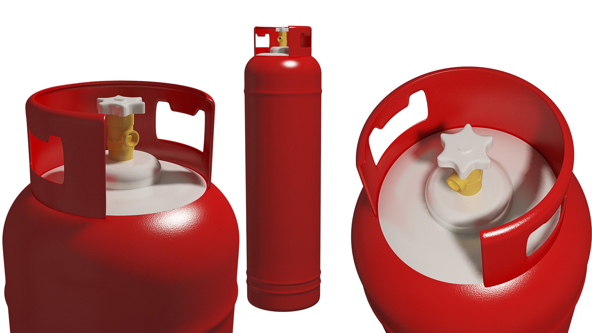 3D Propane Gas Balloon Model - TurboSquid 1197172