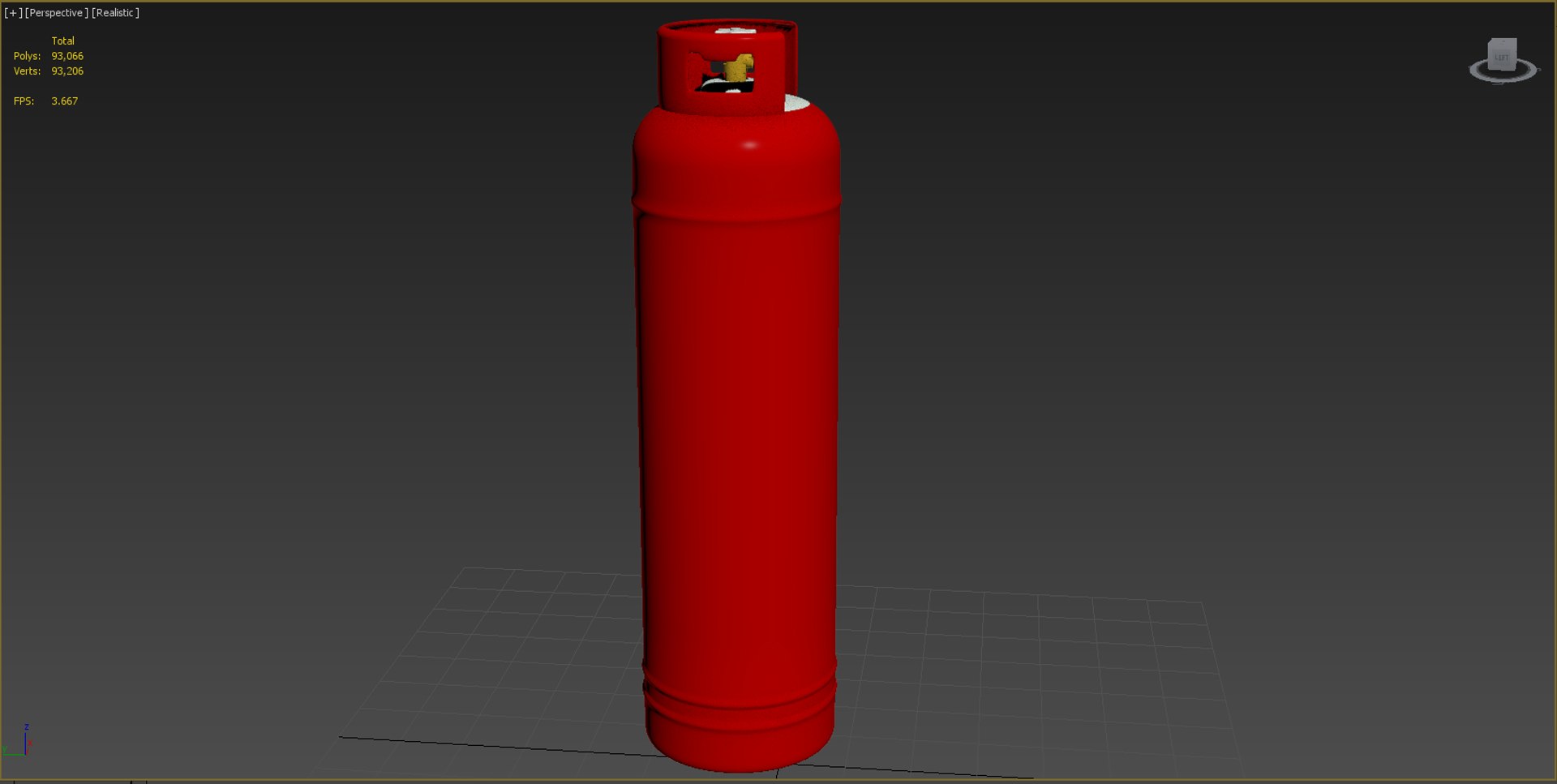 3D Propane Gas Balloon Model - TurboSquid 1197172