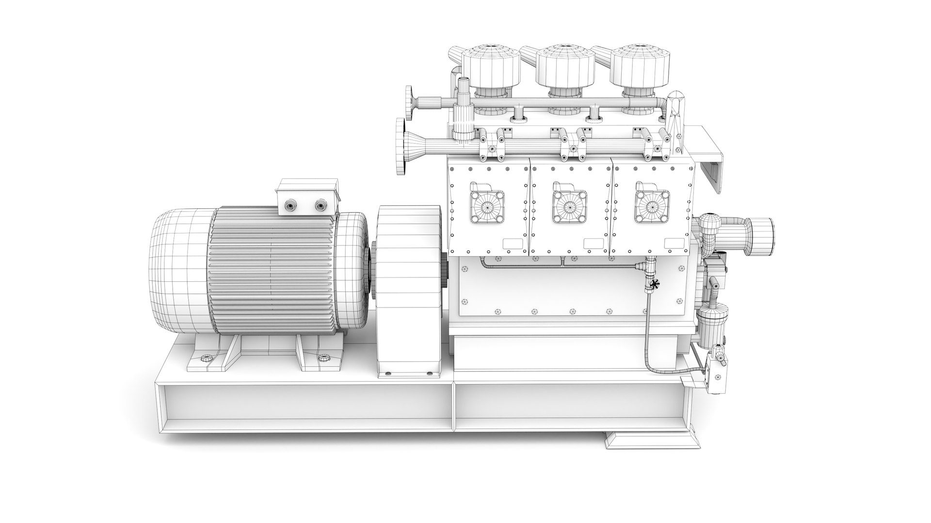 3D Marine Compressor - TurboSquid 2116645