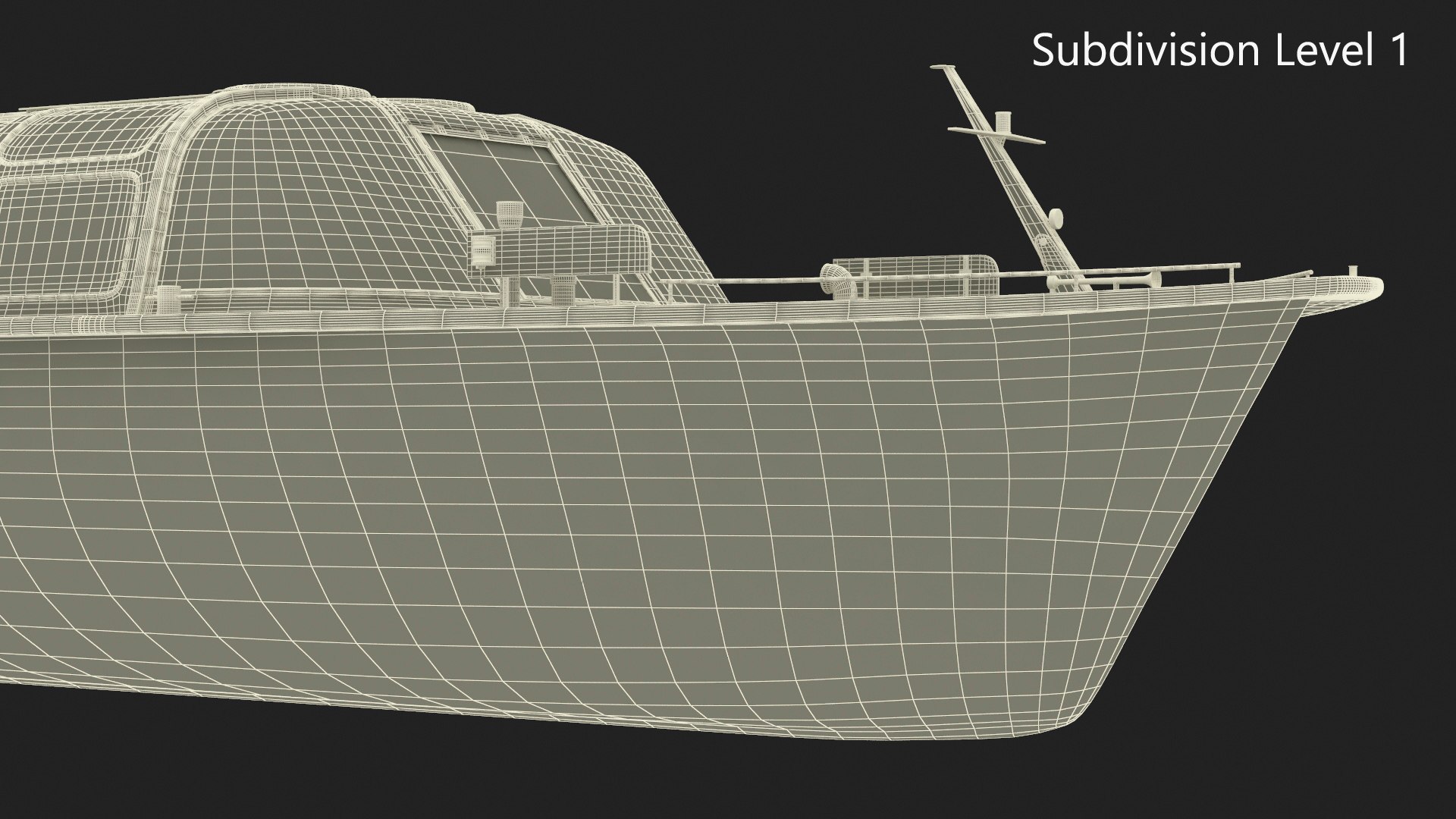 3D Amsterdam Canal Orange Cruise Boat Model - TurboSquid 2264168