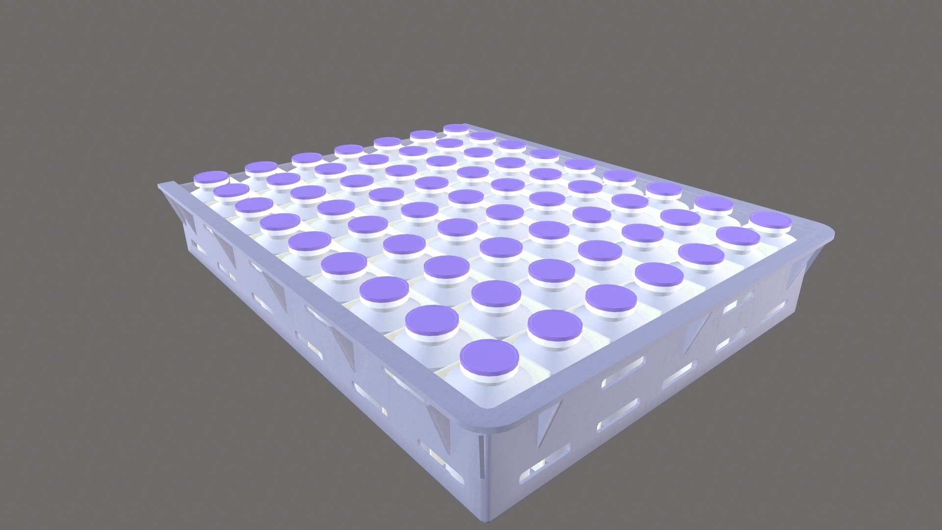 3D Model Vial With Bottle - TurboSquid 2316894