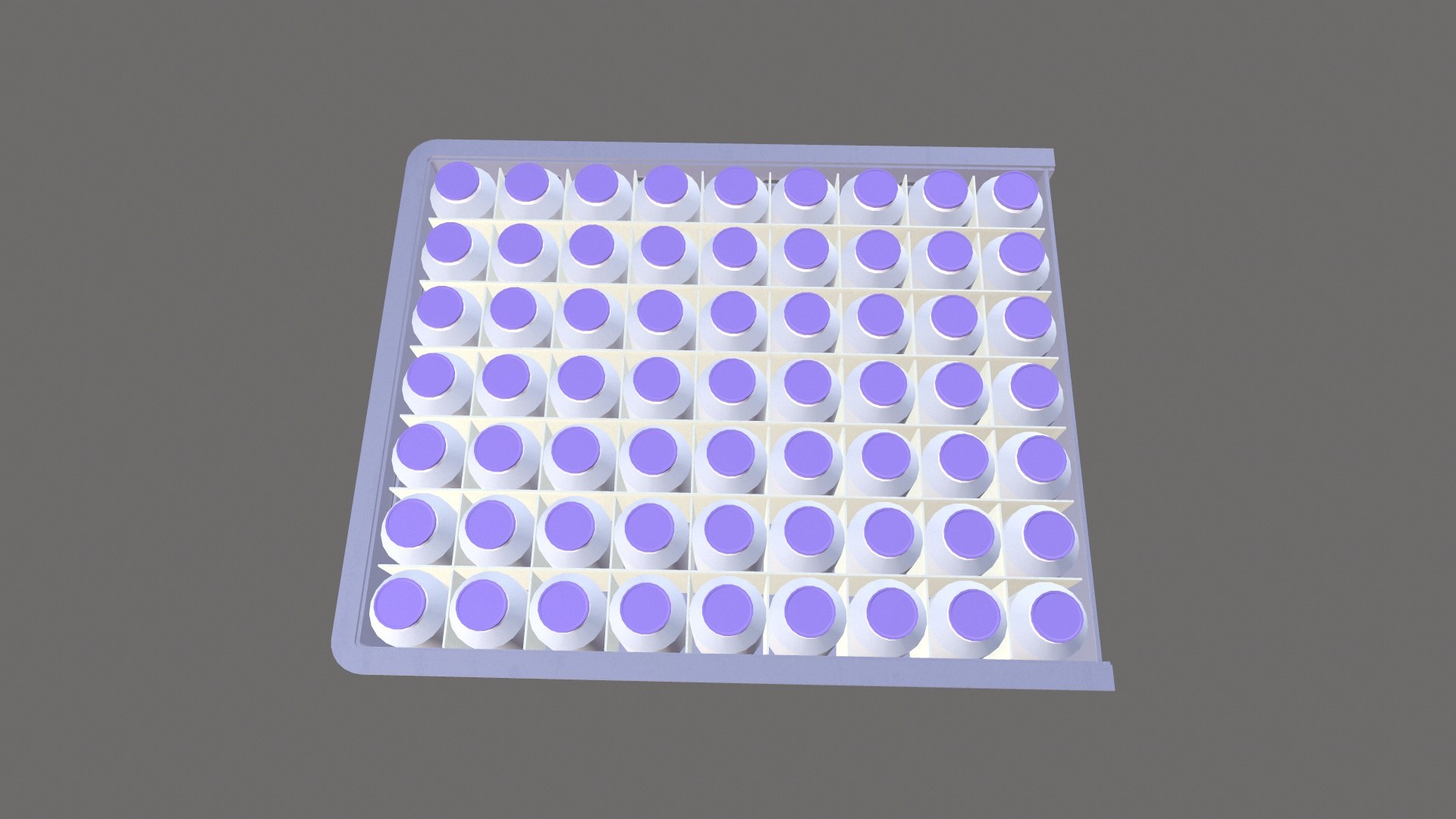 3D Model Vial With Bottle - TurboSquid 2316894