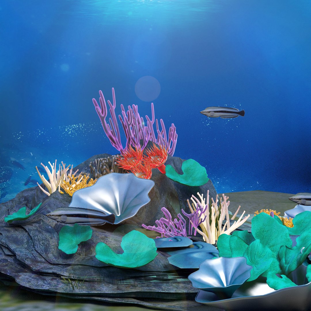 Sea Undersea Model - TurboSquid 1411879