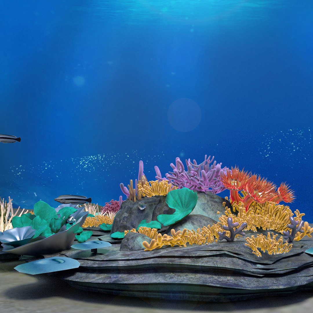 Sea Undersea Model - TurboSquid 1411879