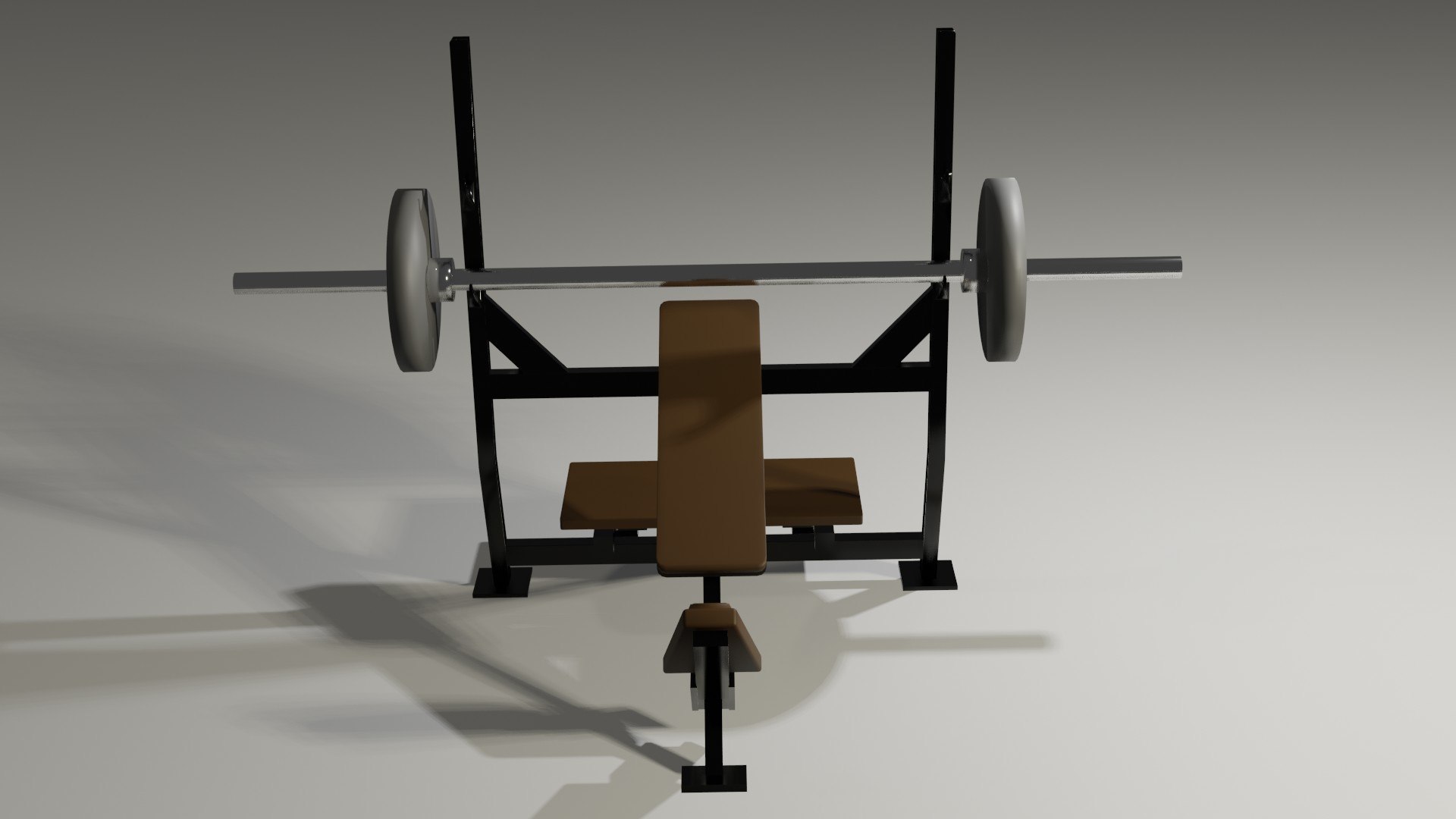 3D Gym Pack 3 Applaiances Treadmill Bench And Rowing Machine Model ...