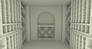 Wine Cellar 3D Models for Download | TurboSquid