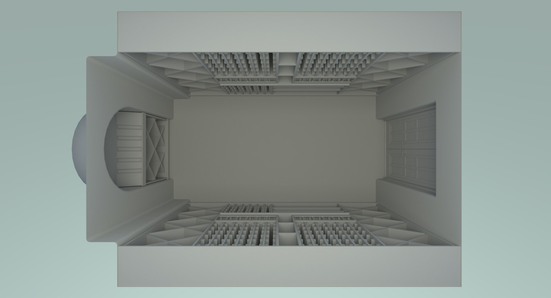 3d wine cellar model