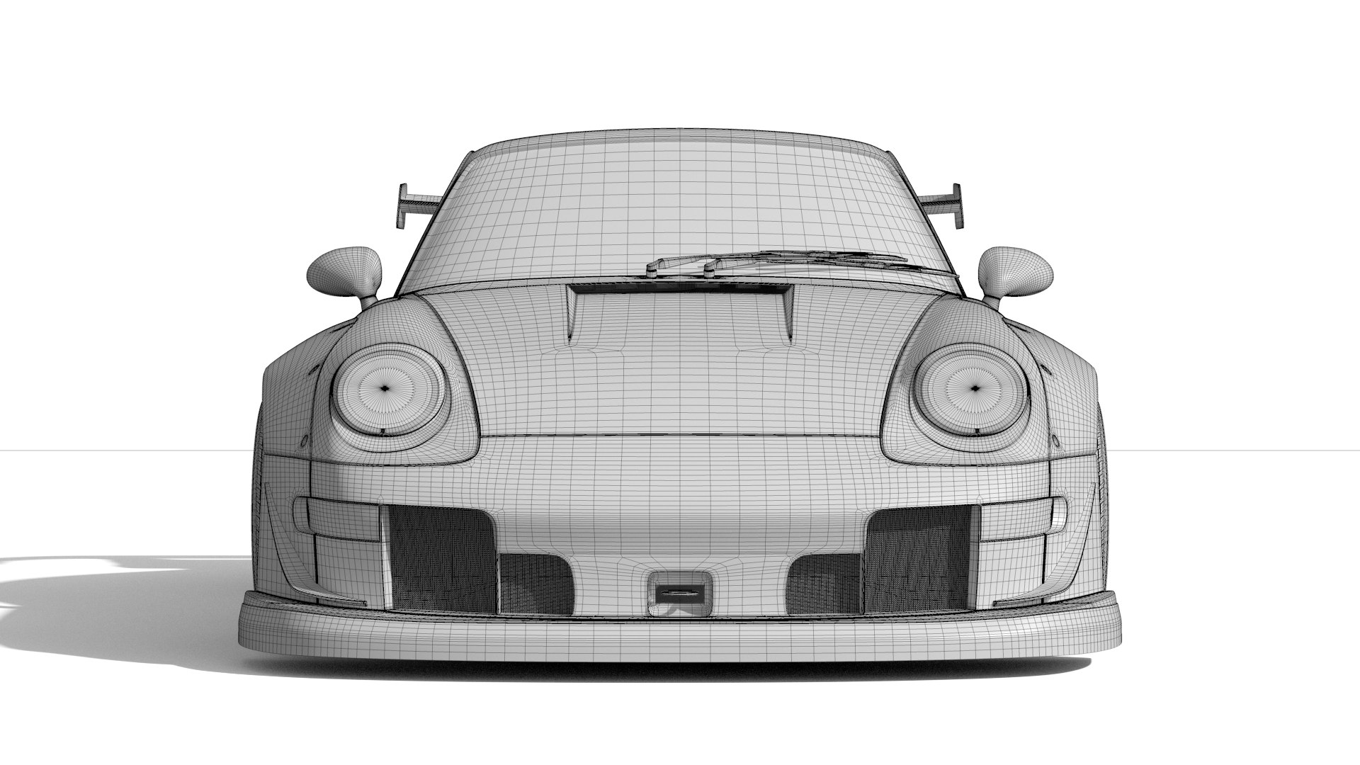 Porsche 911 993 Rwb 3D - TurboSquid 1542380