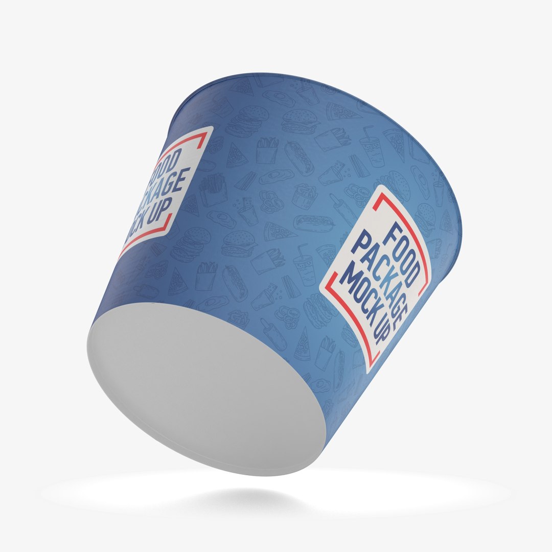 Fast food bucket 3D - TurboSquid 1331403