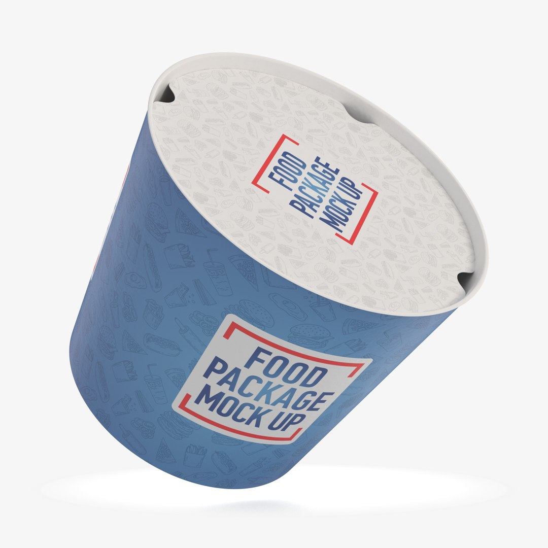 Fast food bucket 3D - TurboSquid 1331403